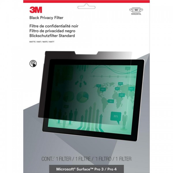 Filtre de confidentialité 3M pour Microsoft Surface Pro 3/4 Paysage ... Filtre de confidentialité 3M pour Microsoft Surface Pro 3/4 Paysage ...